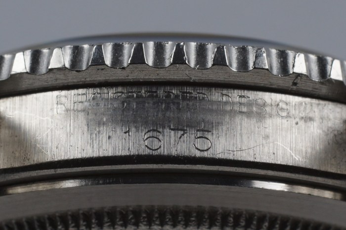 The Bezel and Insert – Rolex GMT Master 1675